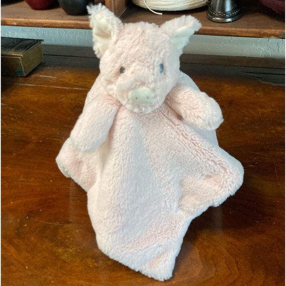 Kellytoy | Toys | Kellytoy Pink Pig Lovey Rattle Security Blanket Plush ...